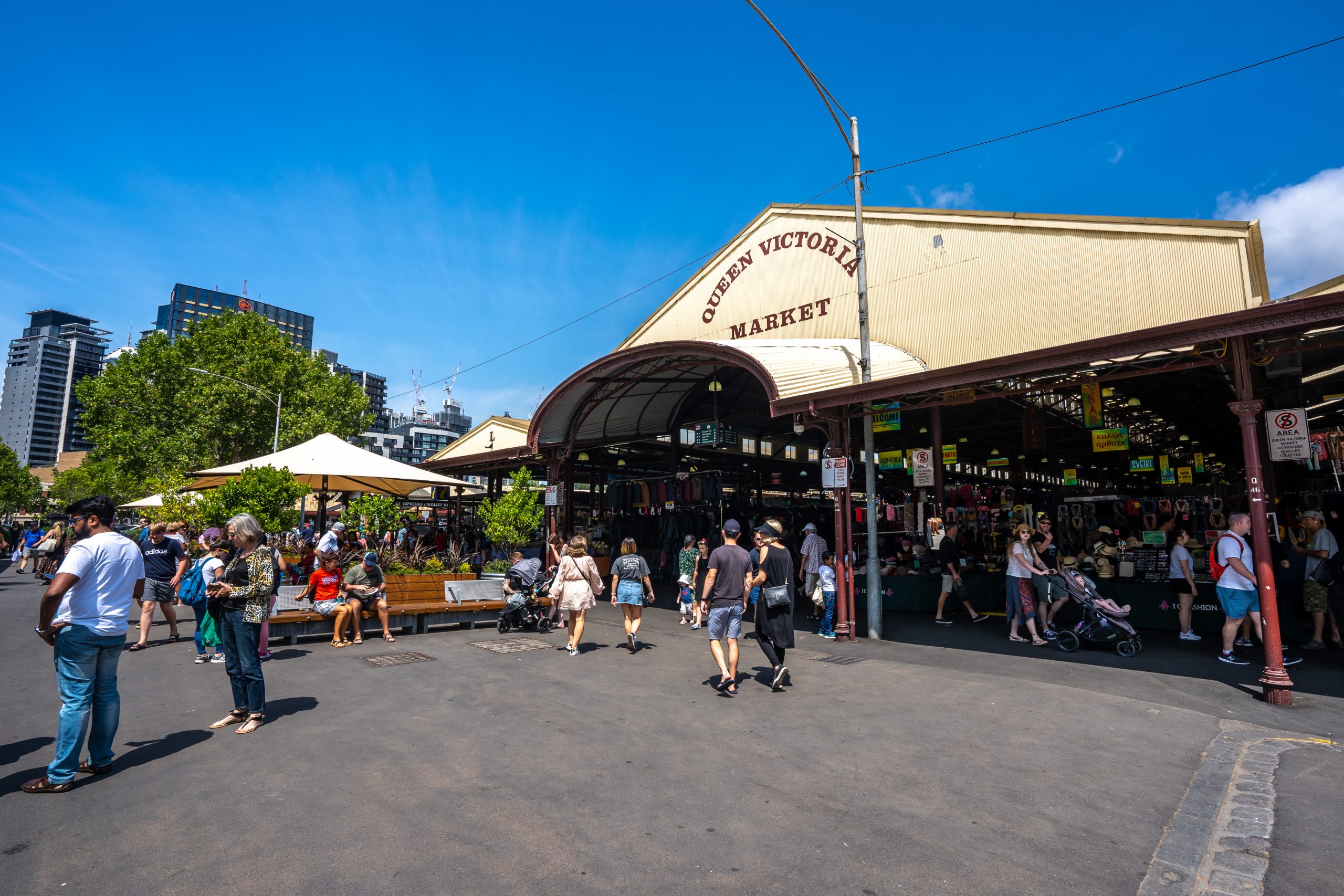 Queen Victoria Market - The Victoria Hotel Melbourne